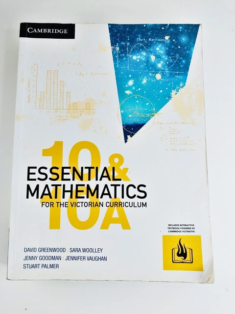 ESSENTIAL MATHEMATICS 10 & 10A Cambridge Victorian Curriculum David ...