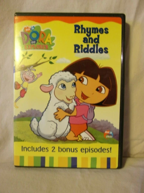 NICK JR DORA The Explorer Rhymes and Riddles DVD 2 Bonus Episodes ...