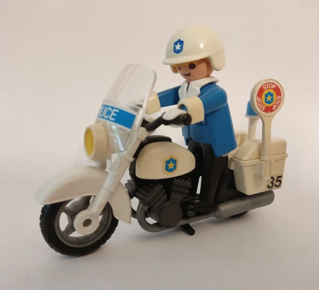 PLAYMOBIL SET 3564: Polizist - Motorrad (Polizei) EUR 5,00 - PicClick FR