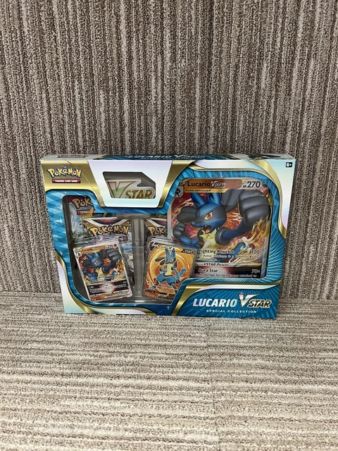 POKEMON TCG - Lucario V Star Special Collection Box - New Sealed - Free ...