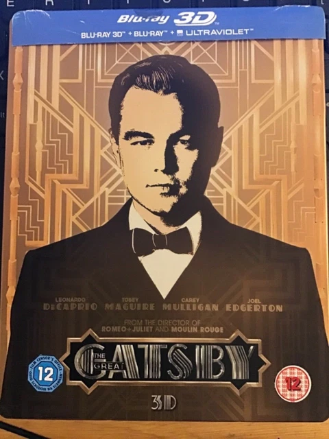THE GREAT GATSBY 2D+3D UK Blu-ray Steelbook EUR 20,92 - PicClick IT