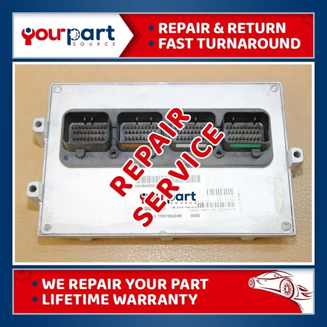 12-13 DODGE DURANGO 5.7L Pcm Ecm Ecu Engine Module Computer Repair ...