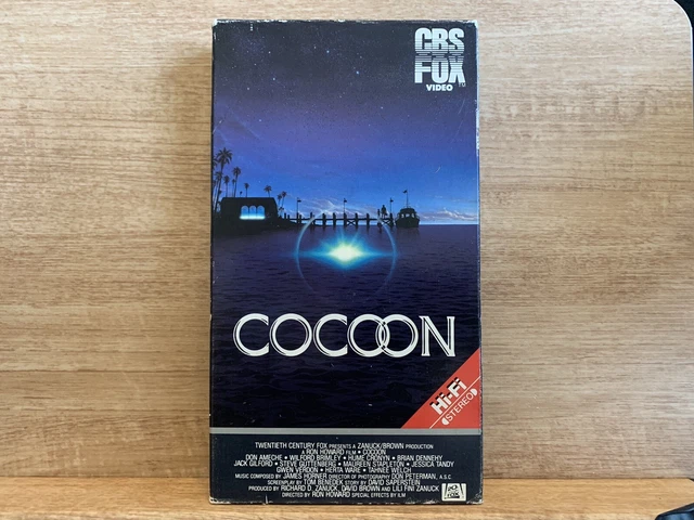 COCOON VHS TAPE 1985 CBS Movie Film Sci-Fi Ron Howard 20th Century Fox ...