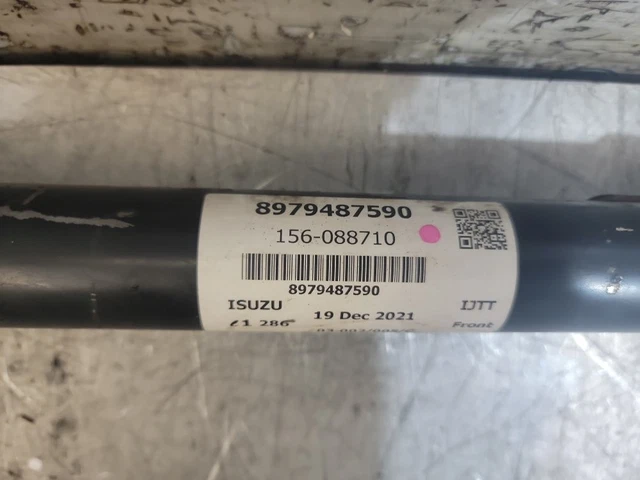 2022 ISUZU D-MAX Mk3 Utility Prop Shaft Front 8979487590 1.9 Diesel £50 ...