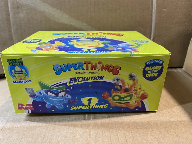 SUPERTHINGS RIVALS OF Kaboom Evolution FULL BOX OF 25 PACKETS - Glow In ...