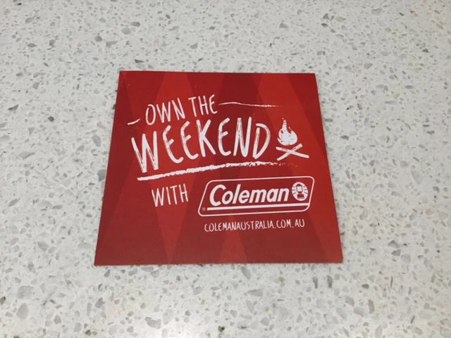 COLEMAN FRIDGE 4WD Sticker- Trucks Cars Springs Arb Tjm Mack Kenworth ...