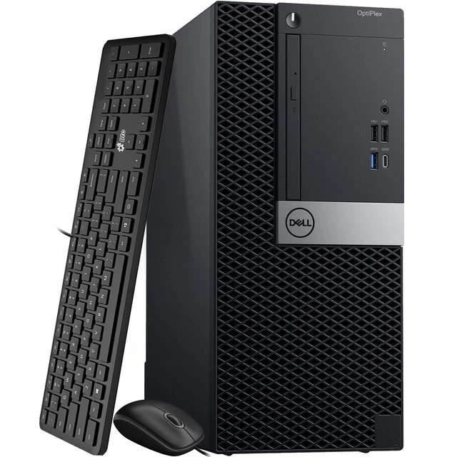 DELL OPTIPLEX 5060 Desktop PC Tower Core i5-8500 8GB RAM, 256GB SSD ...