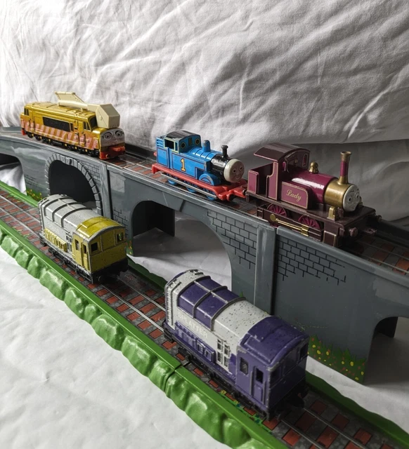 DODGE THOMAS AND the Magic Railroad Train Engine Toy ERTL New Vintage ...