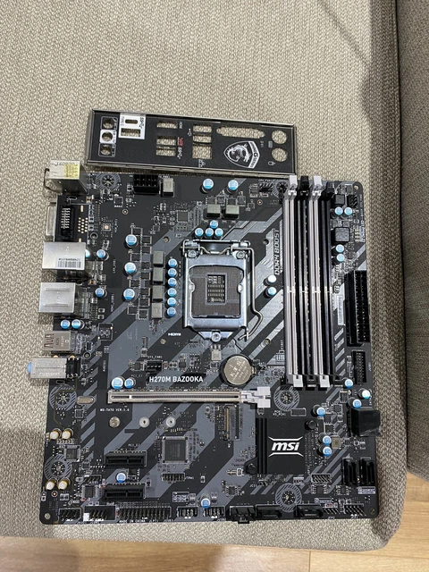 MSI H270M BAZOOKA Micro ATX DDR4 LGA 1151 Motherboard £46.99 - PicClick UK