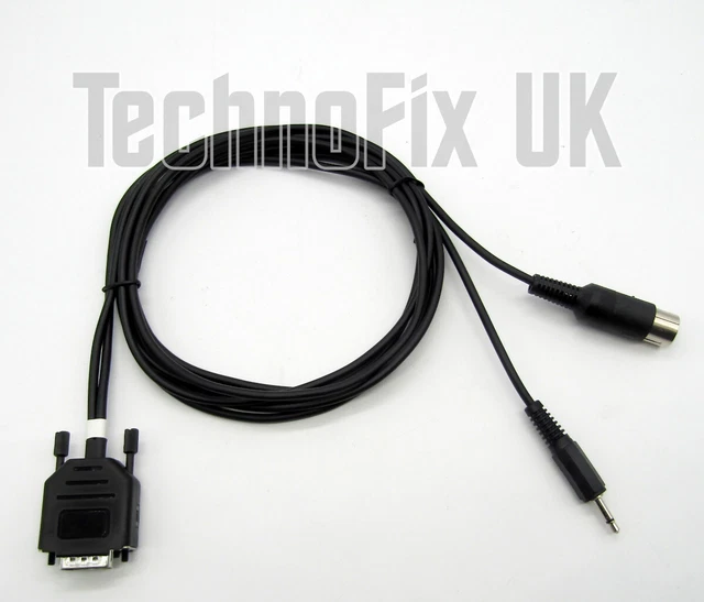 13 PIN ACOM 'S' series CI-V control cable Icom IC-706 IC-718 IC-7000 IC ...