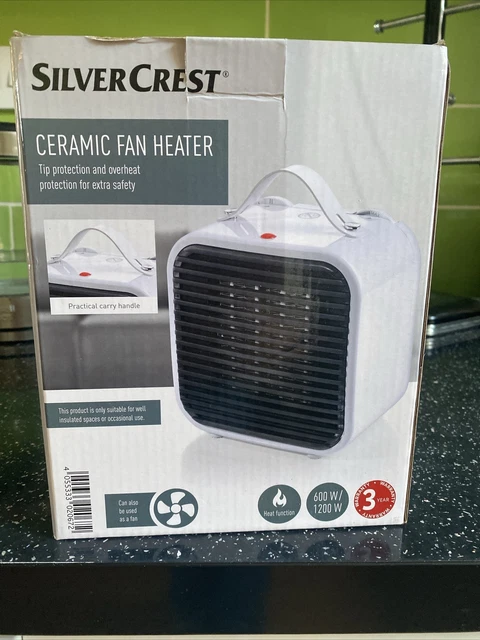 SILVERCREST CERAMIC FAN Heater £10.00 - PicClick UK
