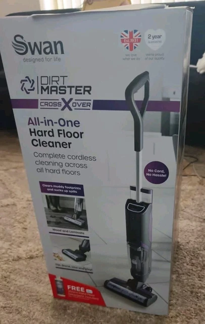 SWAN DIRTMASTER CROSSOVER All-in-One Hard Floor Cleaner SC51010N £189. ...