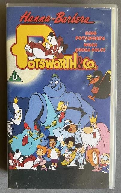 COLLECTABLE CHILDRENS &POTSWORTH & Co" Hanna Barbera VHS Video **Very ...