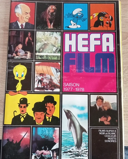 CATALOGUE 20 PAGES Films Super 8 - HEFA FILMS - 1977/1978 EUR 22,00 ...