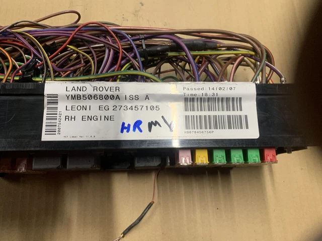 RANGE ROVER SPORT L320 05-09 3.6Tdv8 Engine Bay Fuse Box £40.00 ...