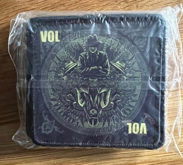 VOLBEAT GOAT TOUR 2025 9 Patches/ 9 Album Cover Ltd. NEU + OVP EUR 22 ...