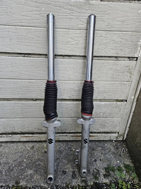 SUZUKI RV125 VAN van front forks yoke legs 2003-2017 GOLD DUST vanvan £ ...