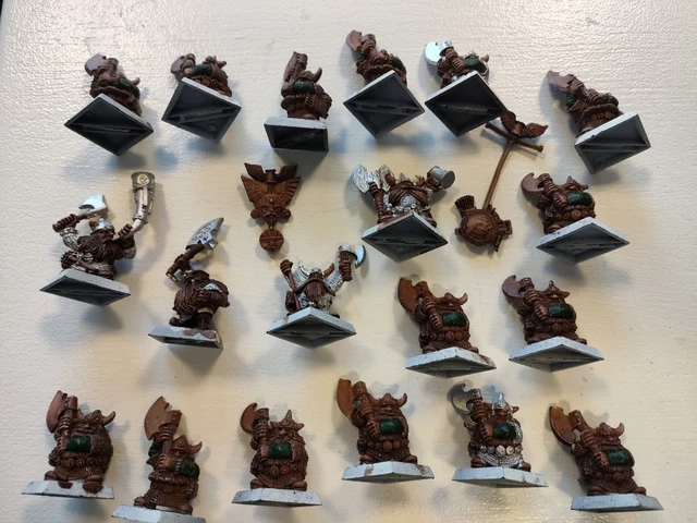 WARHAMMER-STORM OF CHAOS-DWARF-DWARVES-BUGMANS Dwarf Rangers-With ...