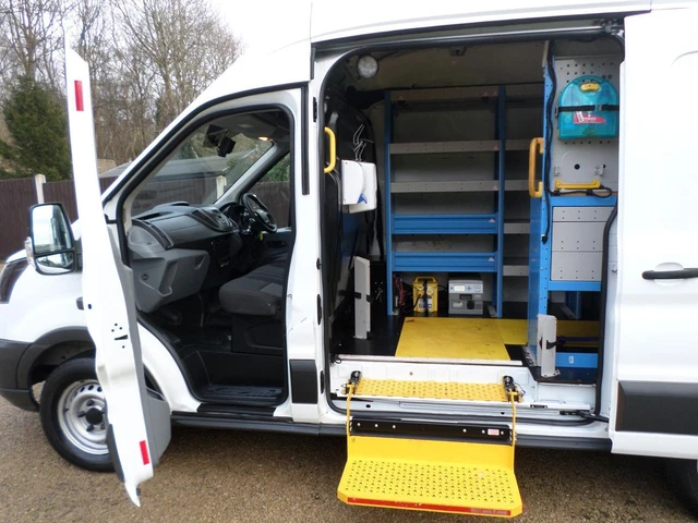 FORD TRANSIT 4X4 AWD WORKSHOP VAN, AIR CON, UTILITY VAN 110v POWER ...