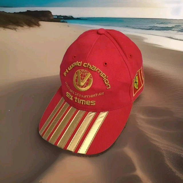 FERRARI VINTAGE MICHAEL SCHUMACHER World Champion FORMULA 1 CAP ...