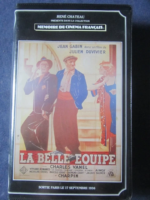 CASSETTE VHS RENE Chateau La Belle Equipe Jean Gabin / Charles Vanel 1990 EUR 7,90 - PicClick FR