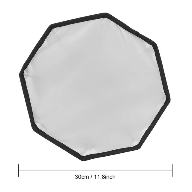 30CM UNIVERSAL MINI Softbox Diffuser For Flash Speedlite Speedlight GFL ...