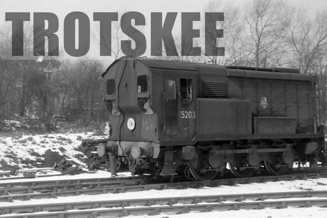 35MM NEGATIVE BR British Railways Diesel Loco 15203 Class D3/12 Norwood ...