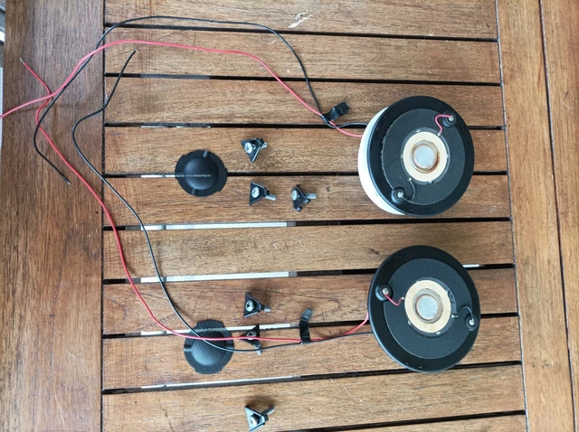 FAMEUSE PAIRE De Tweeters Alnico Celestion Hf 2000 Hf2000 Pour Ditton ...