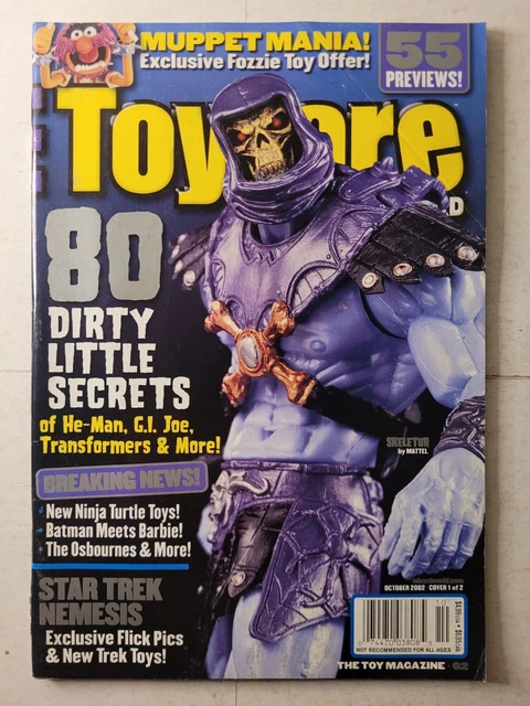 TOYFARE TOY COLLECTOR Magazine By Wizard w/ THE SKELETOR (MOU) Cover ...