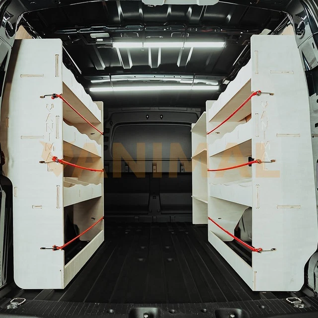 FORD CONNECT LWB 2024+ Triple Van Racking System with x3 Toolbox ...