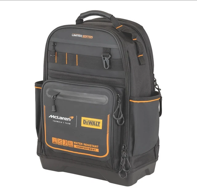 DEWALT X MCLAREN F1 Team Pro Limited Edition Tool Bag Backpack £77.66 ...