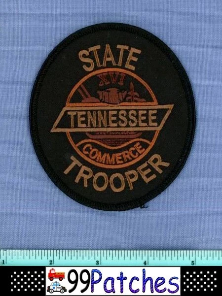 TENNESSEE STATE TROOPER (Subdued) Highway Patrol Police Patch SWAT ...