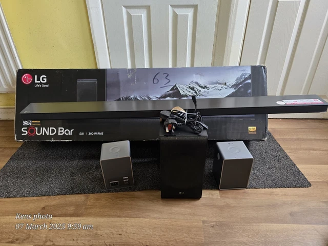 LG SOUNDBAR WITH wireless subwoofer 300w £104.72 - PicClick UK