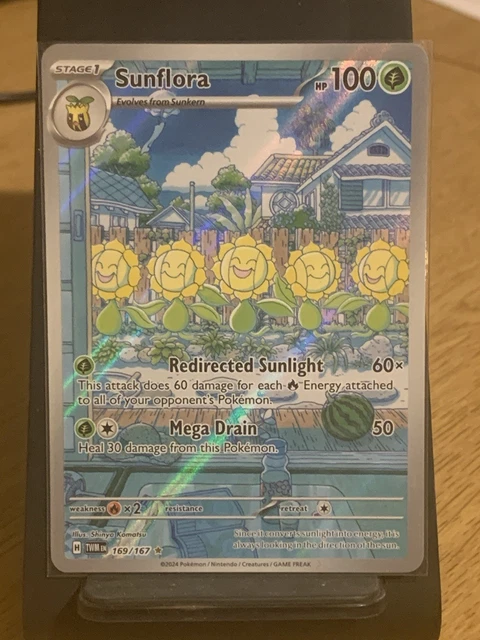 POKÉMON TCG SUNFLORA Card Twilight Masquerade 169/167 £4.85 - PicClick UK