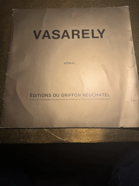 VICTOR VASARELY MAPPE Editions Du Griffon Vonal 10 Drucke EUR 150,00 ...