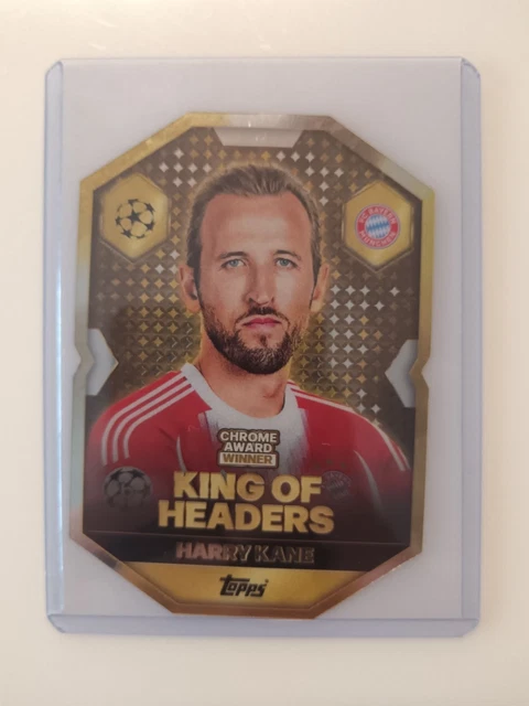 TOPPS MATCH ATTAX 2025/26 25/26 2026 Chrome Award Winner Shield Harry ...