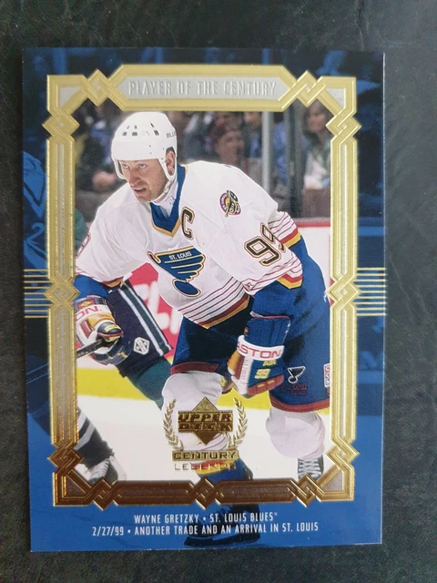 1999-00 UPPER DECK Century Legends #88 Wayne Gretzky EUR 2,99 - PicClick FR