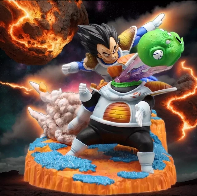 DRAGON BALL Z kai Vegeta vs Guldo Collectible Action Figure Statue rare ...
