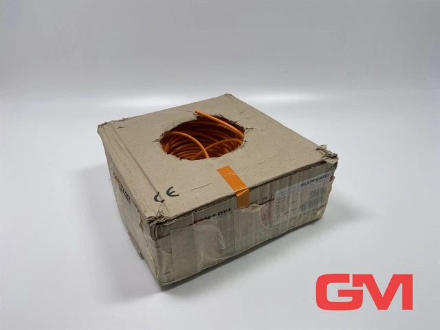 LAPP KABEL SINGLE Core Cable H07V-K 1x6 Orange Wire 4520094 Shot Approx ...