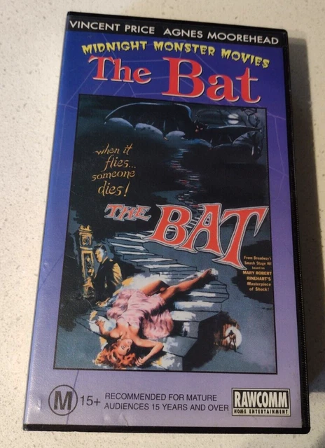 THE BAT MIDNIGHT Monster Movies VHS PAL SMALL BOX Vincent Price $8.79 ...