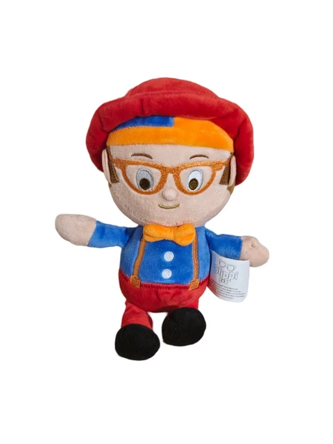 BLIPPI 7& FIREFIGHTER Cbeebies Soft Toy Plush Stuffed Animal £9.99 ...
