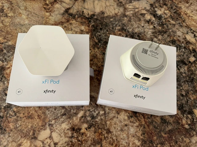 XFINITY XFI PODS WI-FI Range Extender 2nd Gen Pods XE2 SG - 2 Pods $133 ...