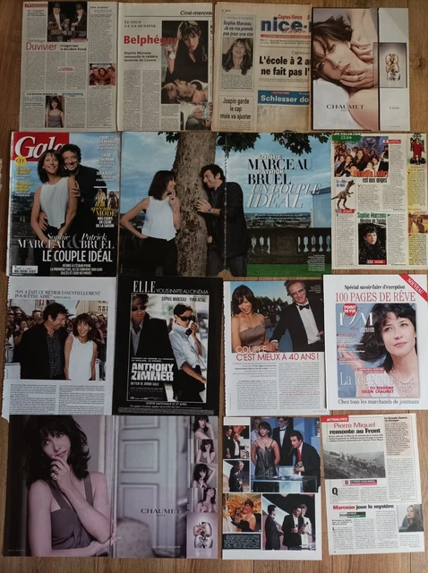 SOPHIE MARCEAU - Coupures De Presse Clipping Lot 6 EUR 5,00 - PicClick FR