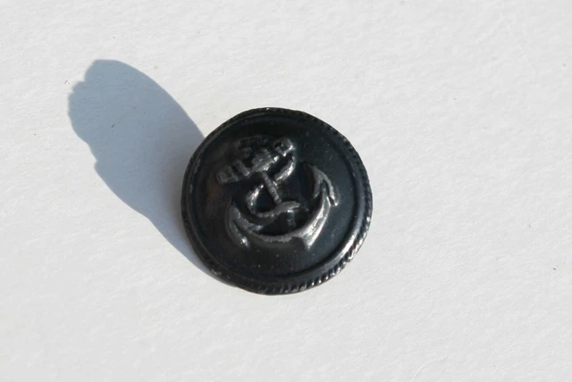 UNIFORM BUTTON - MILITARY NAVAL OFFICER NAVAL ARMY - MARITIME ANCHOR ...