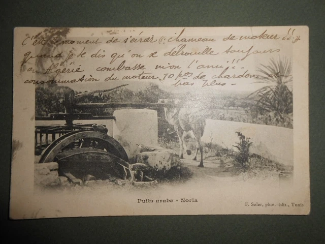 CPA ANCIENNE CARTE postale puits arabe Noria EUR 5,50 - PicClick FR