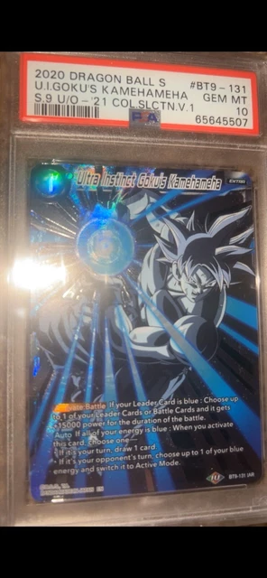 CARTE DRAGON BALL Super Ultra Instinct Goku Kamehameha Alt Art BT9-131 PSA 10 EUR 15,62 ...