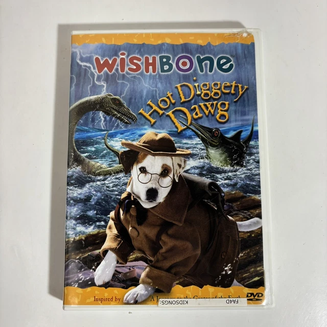 WISHBONE PBS DVD LOT OF 4 HOT DIGGETY HUNCHDOG IMPAWSIBBLE PAW PRINTS ...
