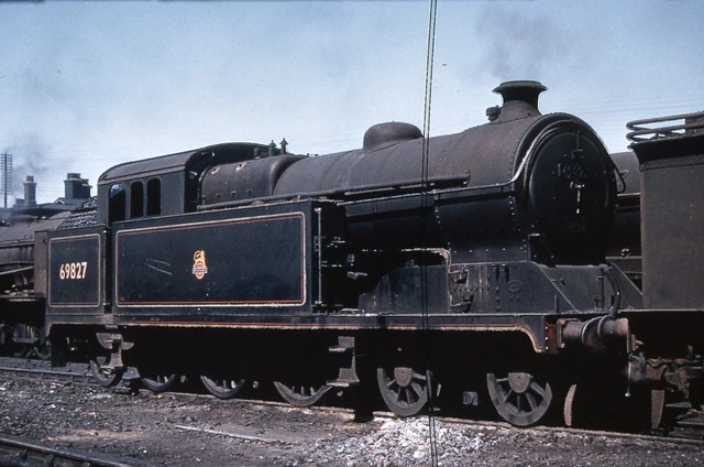 ORIGINAL SLIDE BR ex-LNER Robinson A5 Steam Loco 69827 Grantham Shed ...