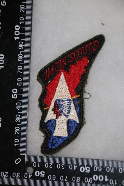 ORIGINAL US ARMY Korean War Period Imjin Scouts Cloth Patch Can B105 £ ...