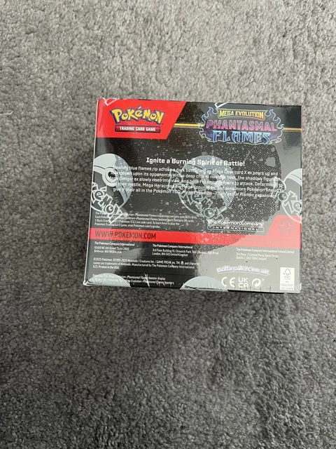 POKÉMON TCG MEGA Evolution Phantasmal Flames Booster Box (36 packs ...